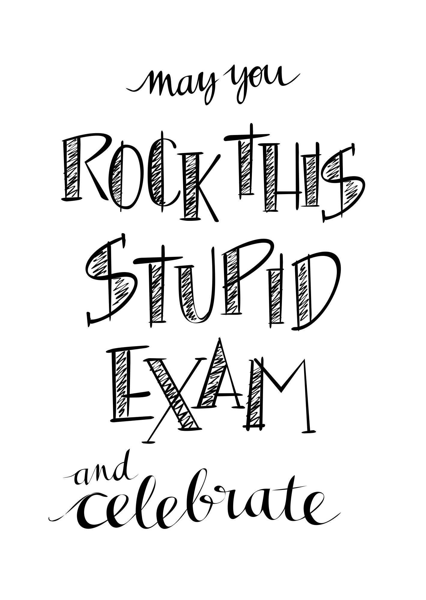 Academia-inspired Lettering – Marion's illustrations – Alpha Angle